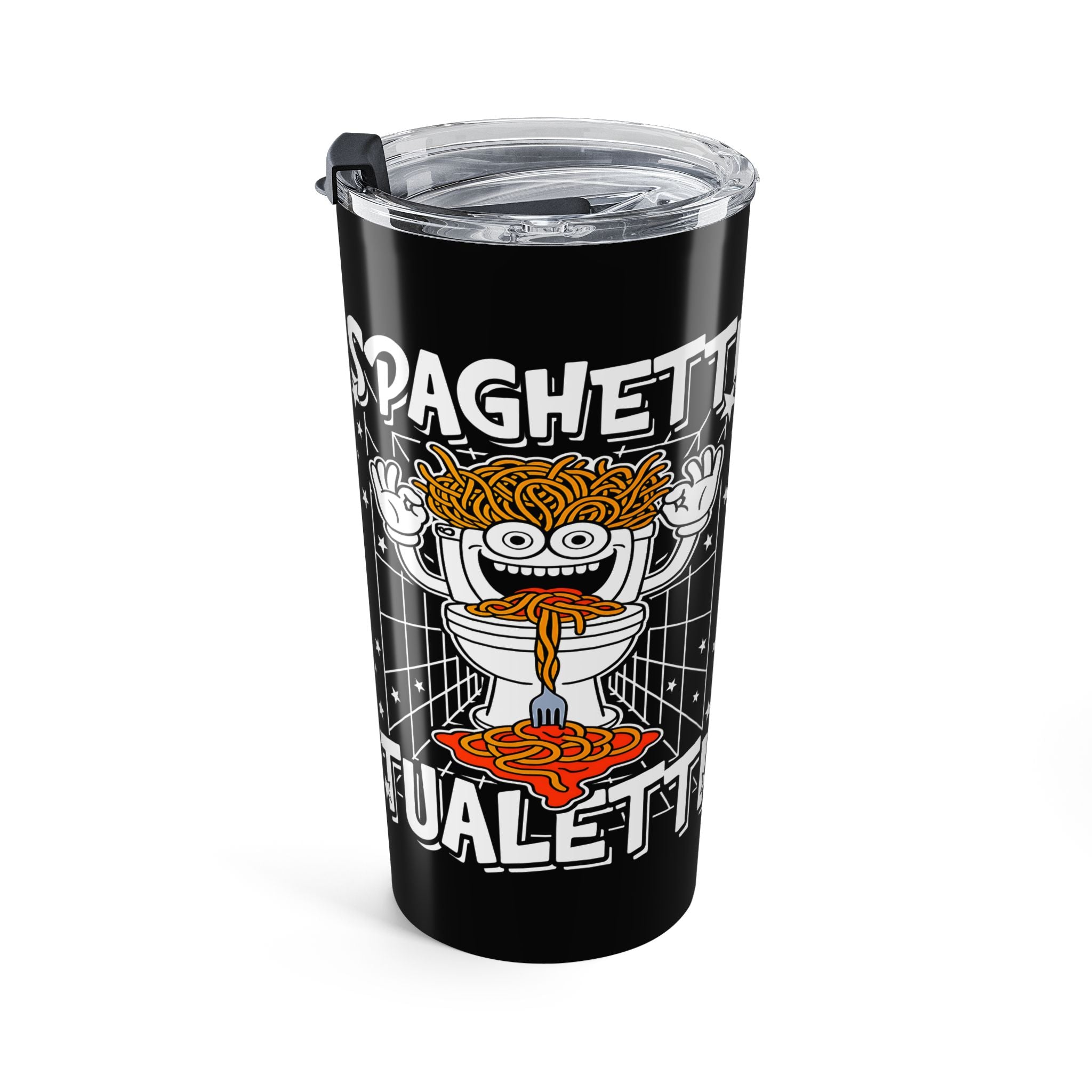Spaghetti Tualetti Italian Brainrot Tumbler 20oz – Brainrot Studio