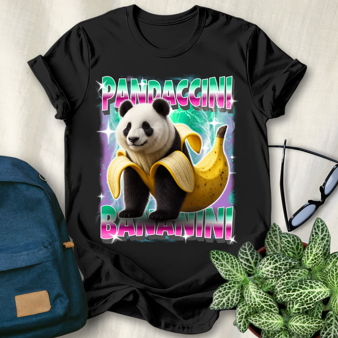 Pandaccini Bananini Italian Brainrot T-Shirt – Brainrot Studio