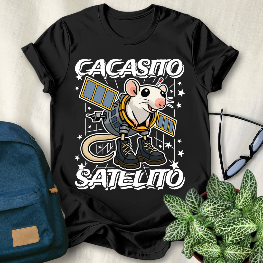 Cacasito Satelito Italian Brainrot T-Shirt – Brainrot Studio